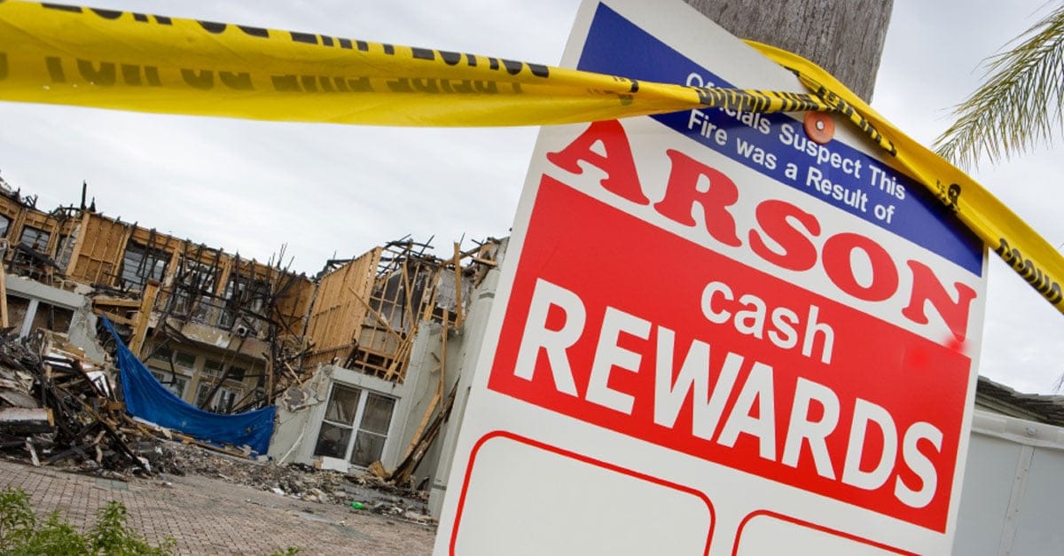 Arson awareness outreach materials